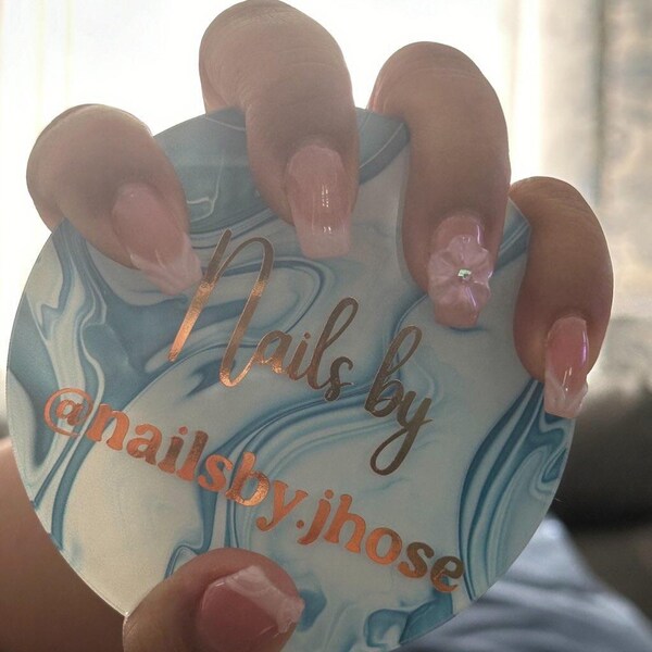 Personalised Nail Prop, Nail Advertising Tool, Nail Tech Prop, Nailfie ...