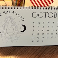 Divine Rumi Esoteric 2024-2025 Desk Calendar With Self-love Feminine ...