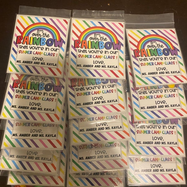 Editable Skittles Label | Beginning of the Year School Gift Label ...