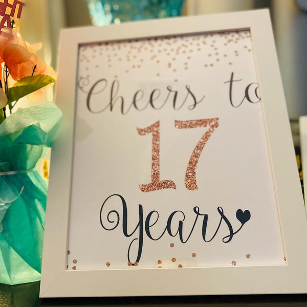 Gold Class of 1974 PRINTABLE Poster, 8x10, 16x20, Class of 74 PRINTABLE ...