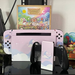 Cheeky Cauldron Kitty Cat Nintendo Switch Skin Purple Witch | Etsy