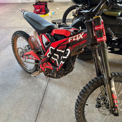 TALARIA STING Fox Full Graphics Kit Gloss or Matte Laminated Bubble ...