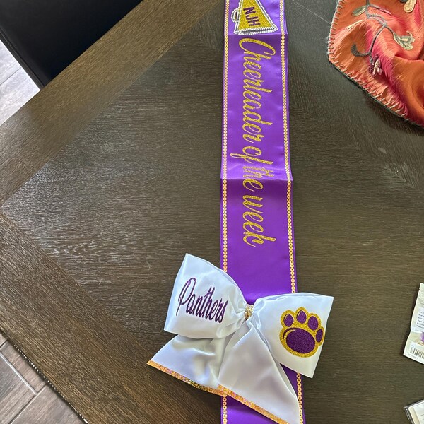 Pageant Sash, Design You Own, Personalized Sash, Custom Sash, Trim ...