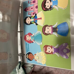 Alphabets Picture Matching Busy Book, Beginning Sound Matching Binder ...