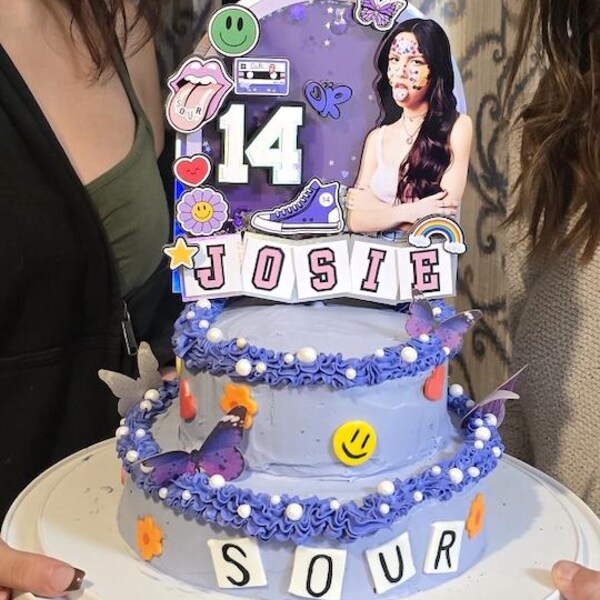 Mercat Gabby Cat Playhouse Inspired Custom Cake Topper - Etsy