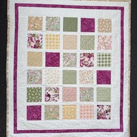 Quilt Pattern for Charm Packs Charmingly Quilt Pattern for Baby Quilt ...