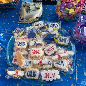 Graduation Sugar Cookies Grad Party Favors Grad Party Sweets - Etsy