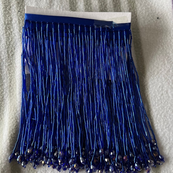 Dangling Fringe Trim,beaded Fringe Trim,heavy Bead Trimming for Dance ...