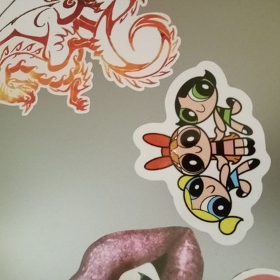 Rowdy Ruff Boys Laptop and Water Bottle Waterproof Sticker Pack - Etsy