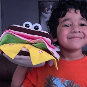 Professional Muppet Style Sandwich Hand Puppet - Etsy