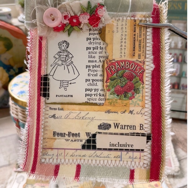 Shabby and Aged Tags Printable Vintage Style Alterations Garment ...