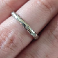 Star Engraved Ring Celestial Gold Ring, Starry Ring Band Alternative ...