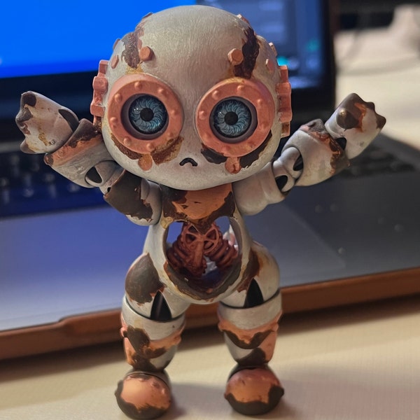 Steampunks: A Robot 3D Resin Printed BJD - Etsy