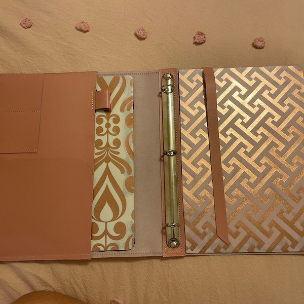 3 Ring Binder,planner Binder,refillable Planner,a5 Ring Binder,6 Ring ...