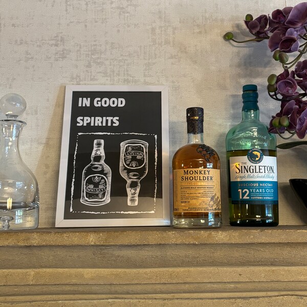 Easy Tiger Bold Colourful Art Print, A5 A4 A3 Poster, Bright Fun Funky ...