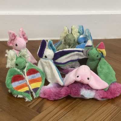 Handmade Sparkly Blue Pastel Kawaii Stingray Plush Toy - Etsy