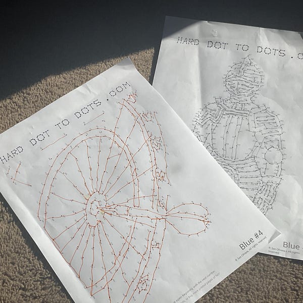 Blue 20 Pack Hard Dot to Dots - Etsy