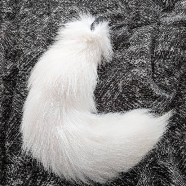 Eco Friendly Arctic Fox Tails - Etsy