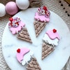 Ice Cream Cone Clay Cutter Set for Polymer Clay Earring Making - Sharp ...