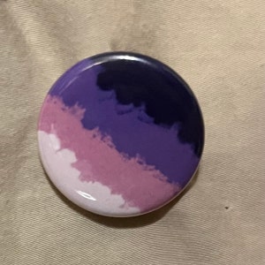 Aromantic Spectrum Pride 1.25 Inch Button Pins Greyromantic ...