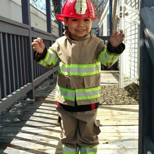 Firefighter TAN Toddler Pants - Etsy