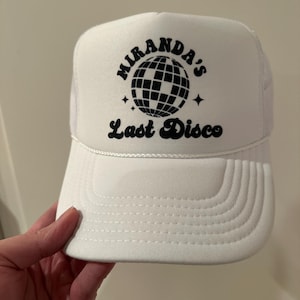 CUSTOM Wavy Groovy Font Bucket Hat 4 Colors to Choose Completely Custom ...