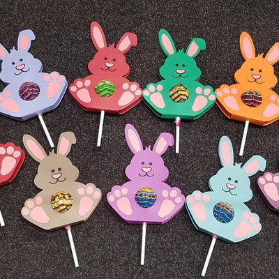 Bunny Lollipop Holder SVG Lollipop Holder SVG Cute Bunny SVG Easter ...