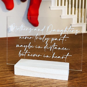 Custom Acrylic Sign Small Acrylic Business Signs Laser Engraved Signage ...