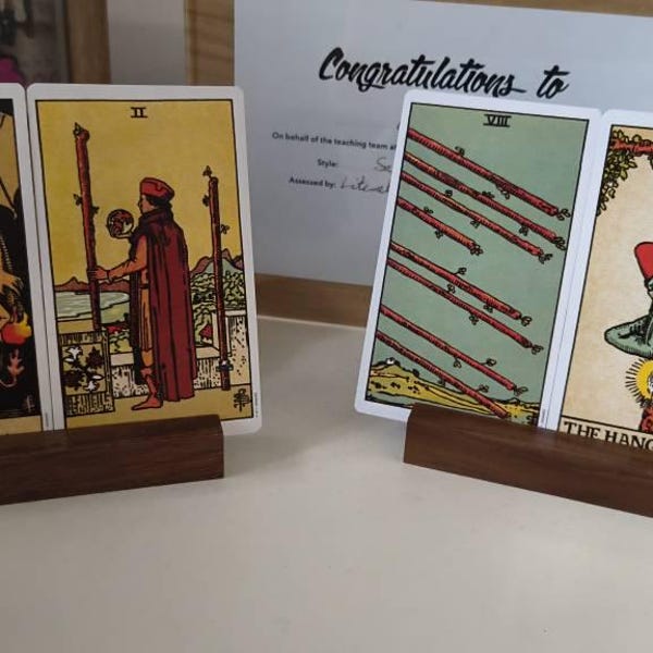 Wooden Card Display: Table Number, Photo & Menu Holder - Etsy
