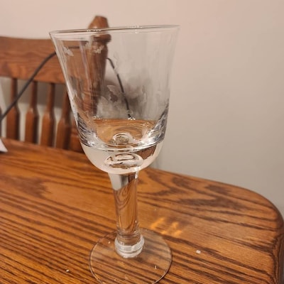 Dripping Blood an Exclusive Design, Hand Painted, Wine Glass Featuring ...