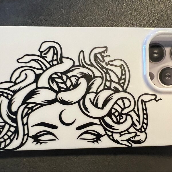 Medusa Decal, Snakes Decal, Medusa Sticker, Me Too Decal, Celestial ...