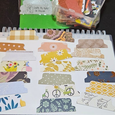 Pack of 25 aesthetic Sticker Flakes Aesthetic Sticker Flakes Washi ...