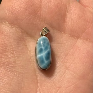 AAAAA Natural Dominican Larimar Pendant Collectible Larimra - Etsy