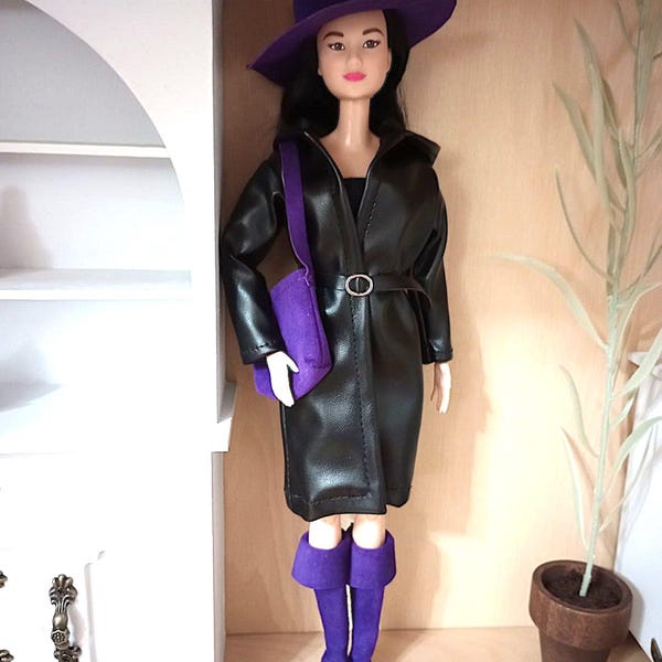 Fashion Doll Rain Coat and Boots - Yellow and Others - Etsy