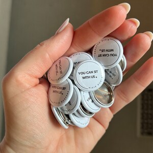 20 Custom 1 Inch Pins Weddings Parties Bands - Etsy