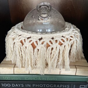 BUNDLE // Blush Aria Macrame Diffuser Cover & Remote Coaster - Etsy