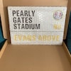 Personalised Football Stadium Sign, Add Your Favourite Team, Wall Decor ...