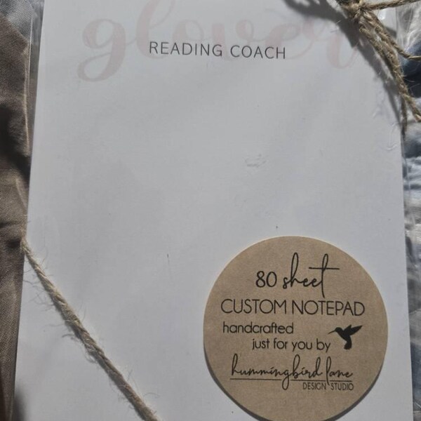 Personalized Notepad, Personalized Couples Notepad, Wedding Stationery ...