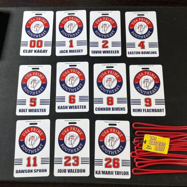 MUSIC Bag Tag Musical Notes Treble Clef Bass Clef Personalized for the ...