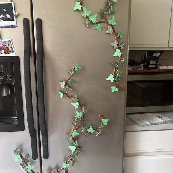 English Ivy Fridge Magnet | Forgecore Plants | Nature Plant Lover Decor ...