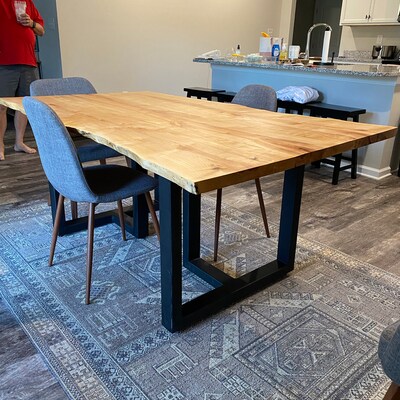 Industrial Steel T-shaped Style Metal Table/desk Legs Any Size/color - Etsy