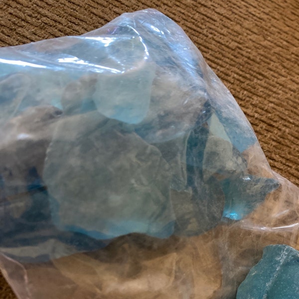Aqua Sea Glass Bulk Imitation Beach Glass Beach Wedding Decor Sea Glass Supplies Beach Glass