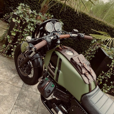 Bmw R Series Left Side Bag Side Cover Flank. Café Racer Scrambler. Aged ...