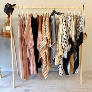 Solid Oak Clothes Ladderblanket Laddersolid Hardwood Blankettowel ...