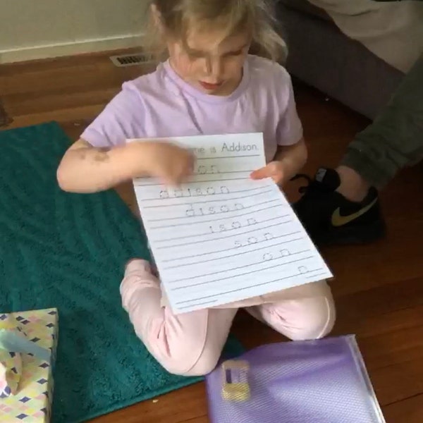 Kids Magnetic Weekly Calendar, Children's Daily Calendar, Transitions ...