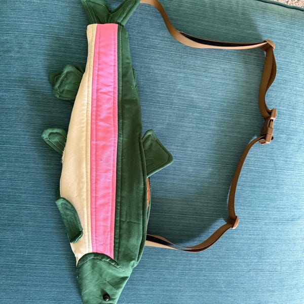 Rainbow Trout Fish Crossbody Bag Sewing Pattern - Etsy