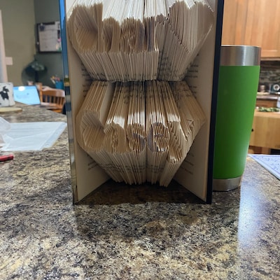Custom Name Book Folding Pattern Various Folds Easier - Etsy
