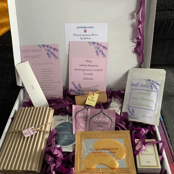 VEGAN Recovery Care Package, HUG in a BOX, Hospital Recovery Gift for ...