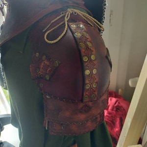 Leather Pattern DIY Witcher LARP Leather Baldric Rogue Chest Belt ...