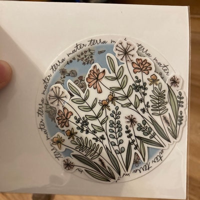 Protect Our Pollinators Vinyl Sticker Save the Bees Cute Bee Sticker ...